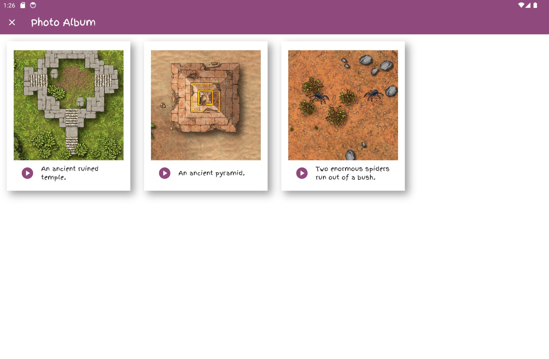 Rock and Crystal Explorer App